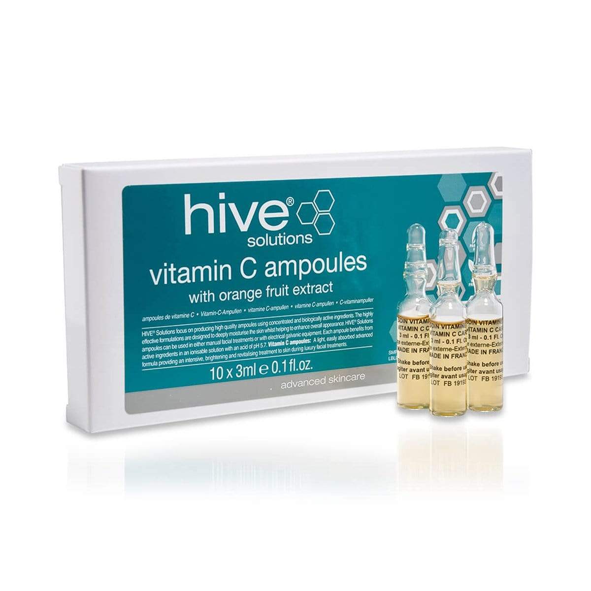 Hive Solutions Vitamin C Ampoules | Aesthetic Beauty Supplies UK